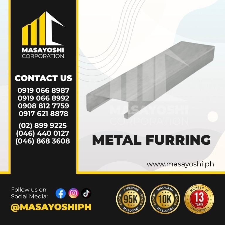 Metal Furring | C Purlins | Construction Materials | Metal | Steel ...