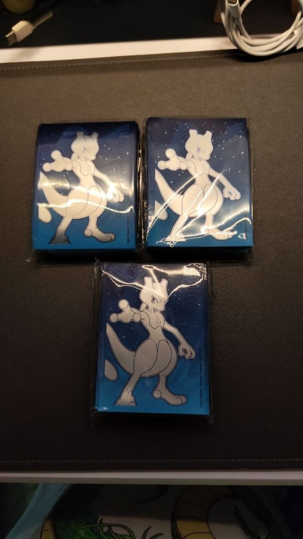 Mewtwo Card Slees (3 packs), Hobbies & Toys, Memorabilia & Collectibles ...