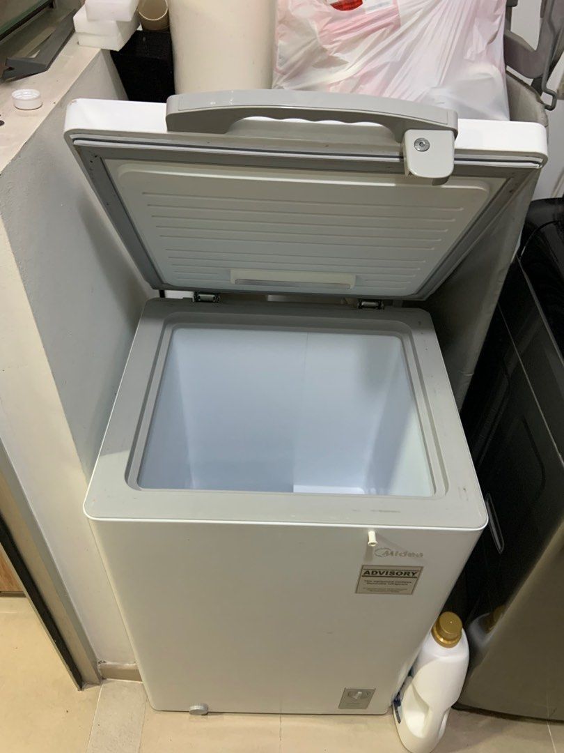 Midea 99L White Chest Freezer MDRC152FZG01-SG, TV & Home Appliances ...