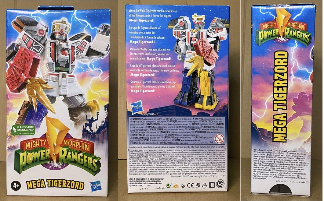 Mighty Morphin Power Rangers Megazord 7 inch Classic Figure Collector ...