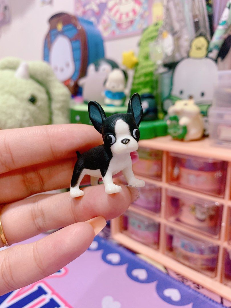 mini dog figure, Hobbies & Toys, Toys & Games on Carousell