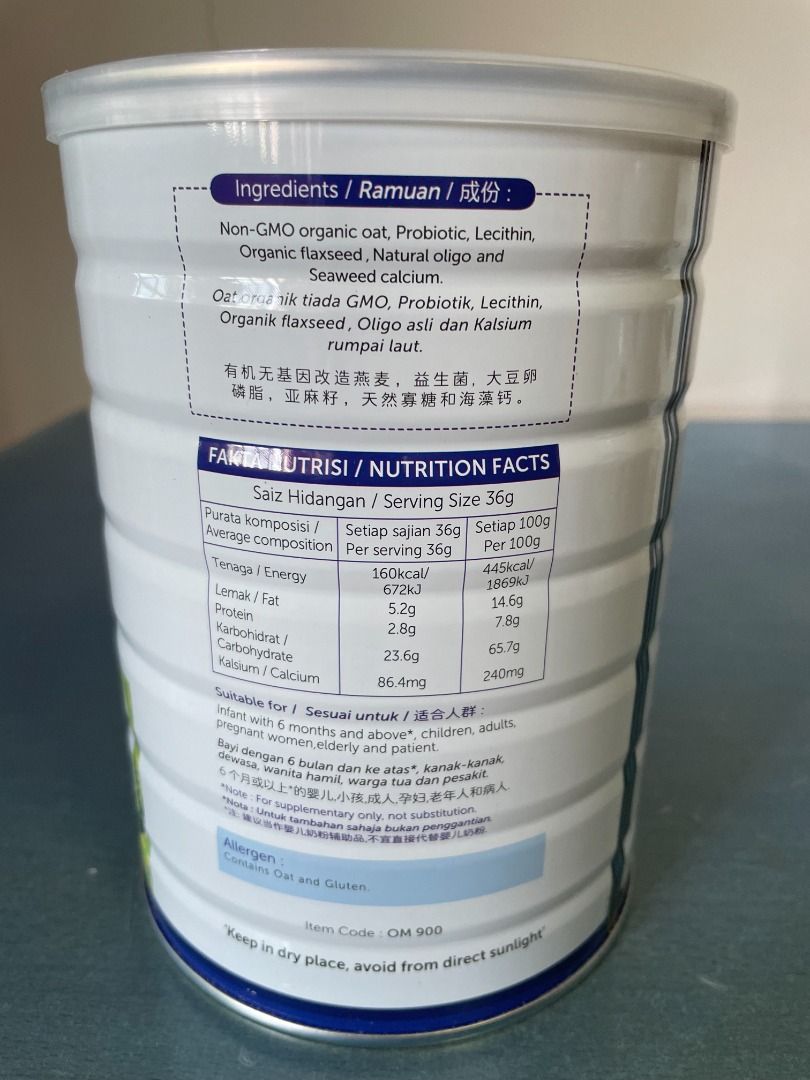 Miracle High Calcium Oatmilk, Food & Drinks, Other Food & Drinks on ...