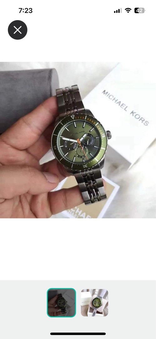MK Cunningham Gunmetal, Men's Fashion, Watches & Accessories, Watches ...