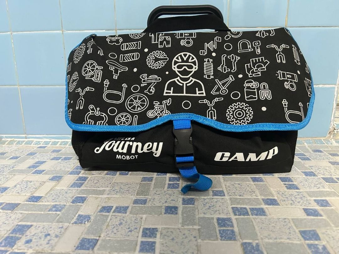 Mobot Royale blue dragon tri-fold bicycle(free bag for the bike ...