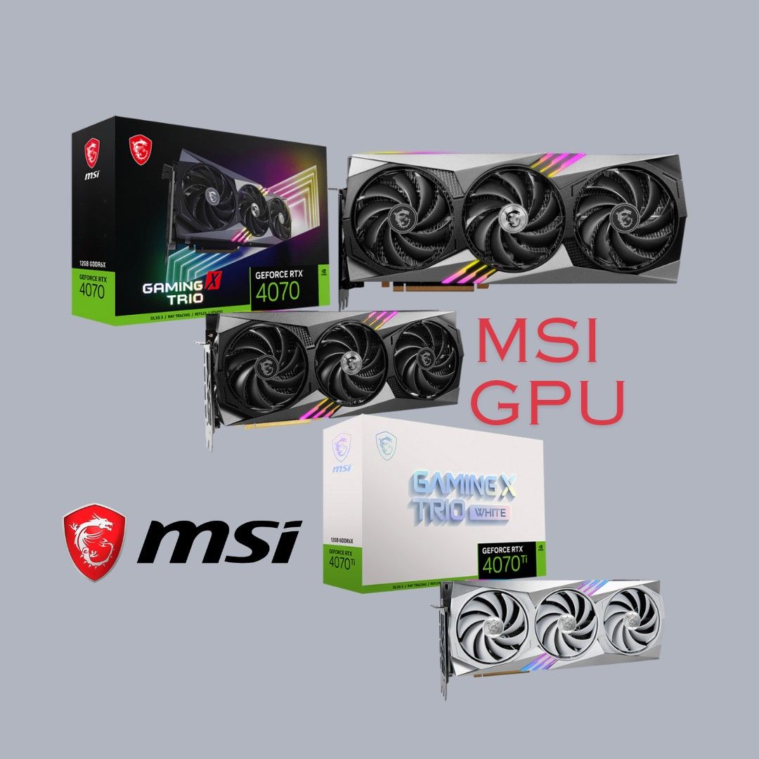 MSI GRAPHICS CARD RTX 4080 4070TI 4070 4060TI 4060 VENTUS GAMING X GAMING X TRIO, Computers ...