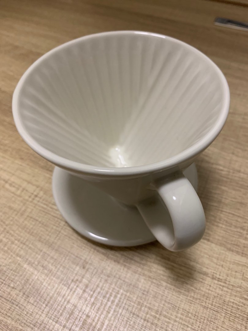 Muji 米瓷咖啡濾杯, 家庭電器, 廚房電器, 咖啡機及咖啡壺 - Carousell