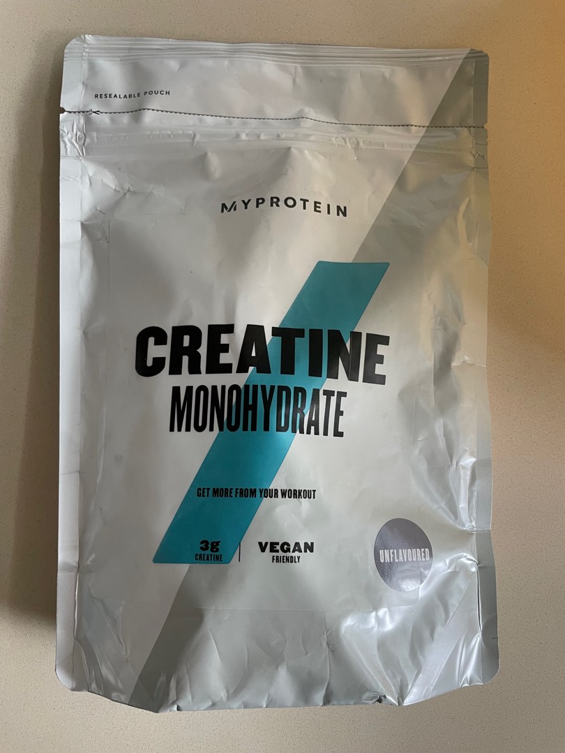 My Protein Creatine Monohydrate 250g, Health & Nutrition, Health ...