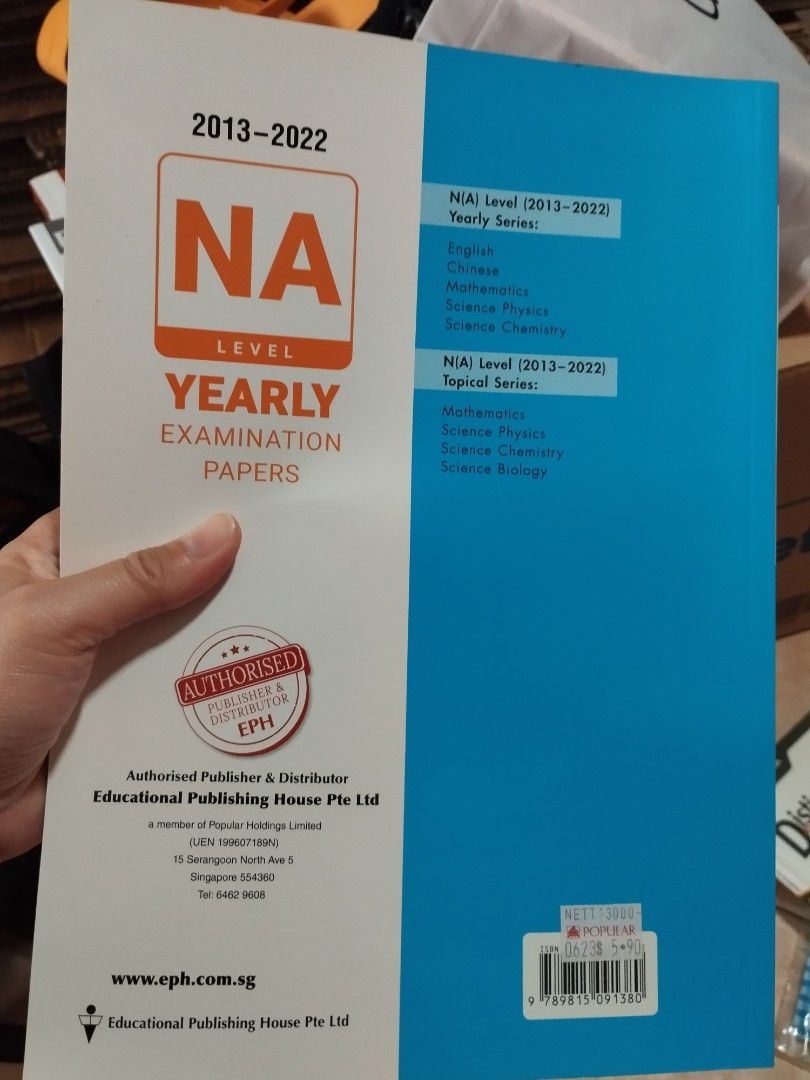 NA Level Mathematics Yearly Examination Papers, Hobbies & Toys, Books ...