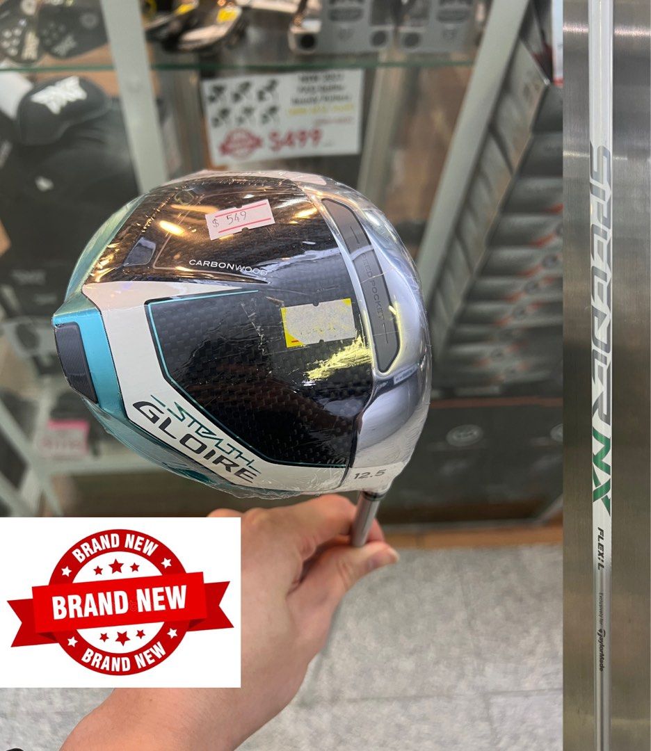 NEW LADIES TaylorMade Stealth Gloire Driver (12.5deg) [With Lightweight ...