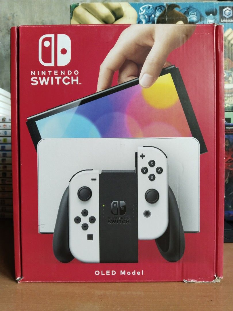 Nintendo switch oled used but still in good condition, Video Gaming ...