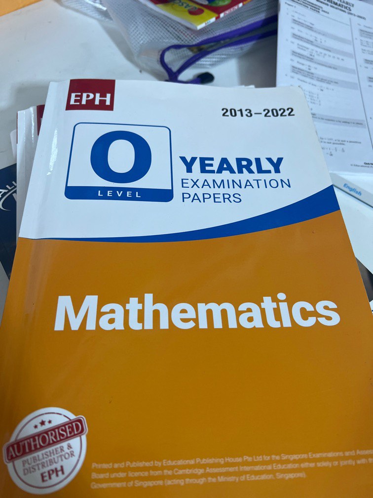 O Level yearly math TYS, Hobbies & Toys, Books & Magazines, Assessment ...