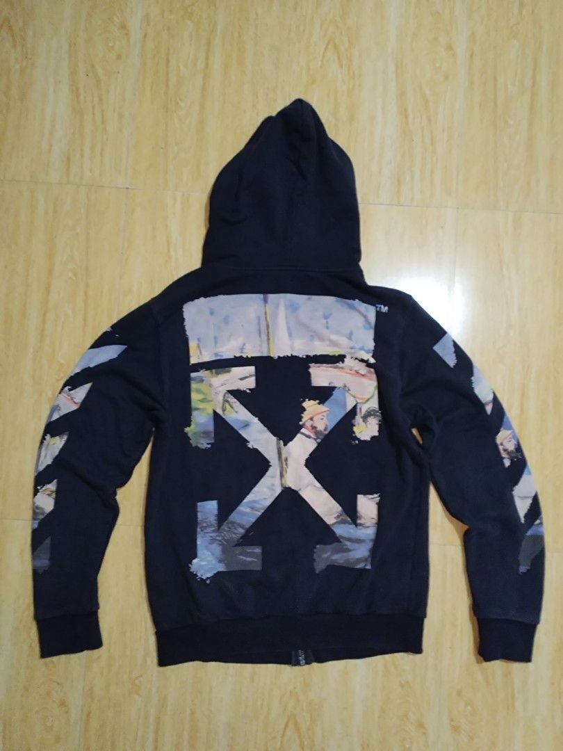 OFF WHITE Oil painting, Men's Fashion, Coats, Jackets and Outerwear on ...
