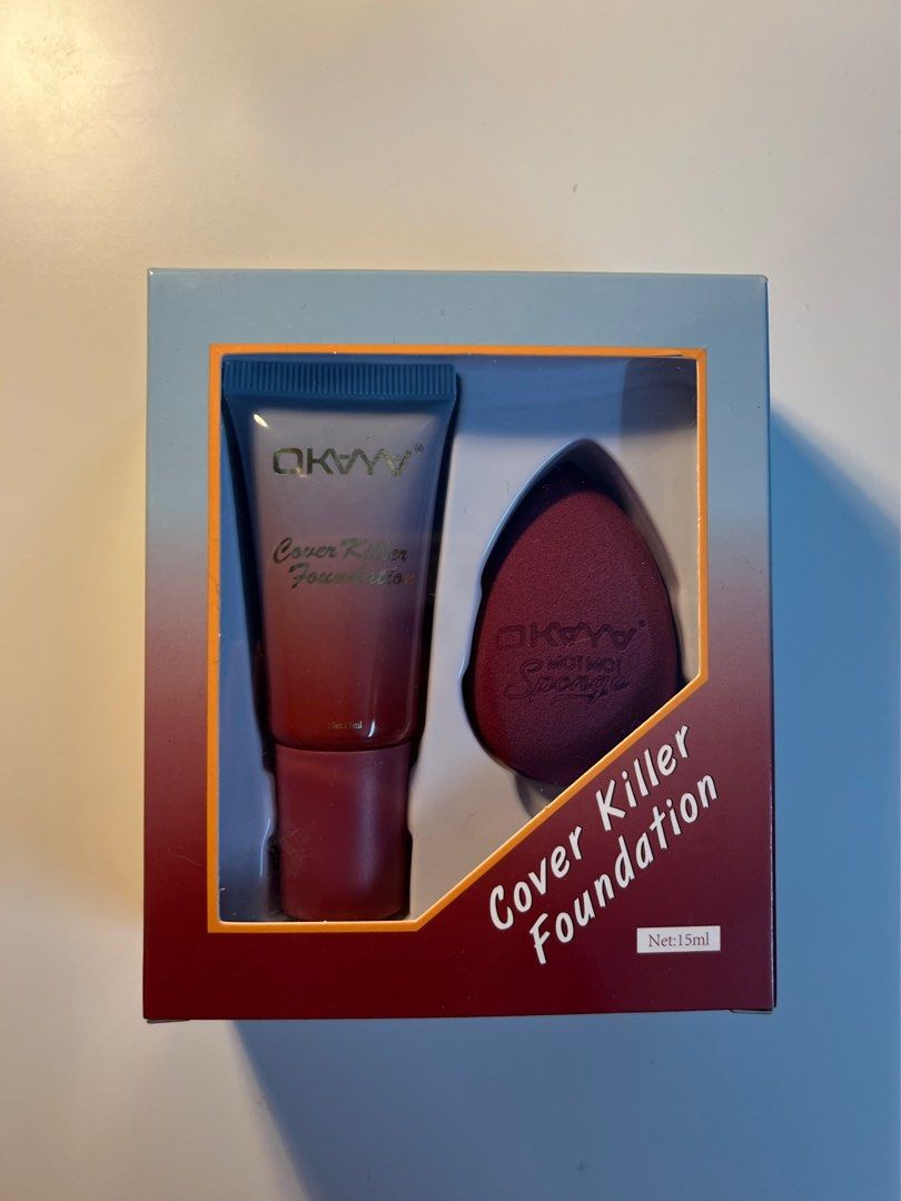 Okaya Cover Killer Foundation in Light, Beauty & Personal Care, Face ...