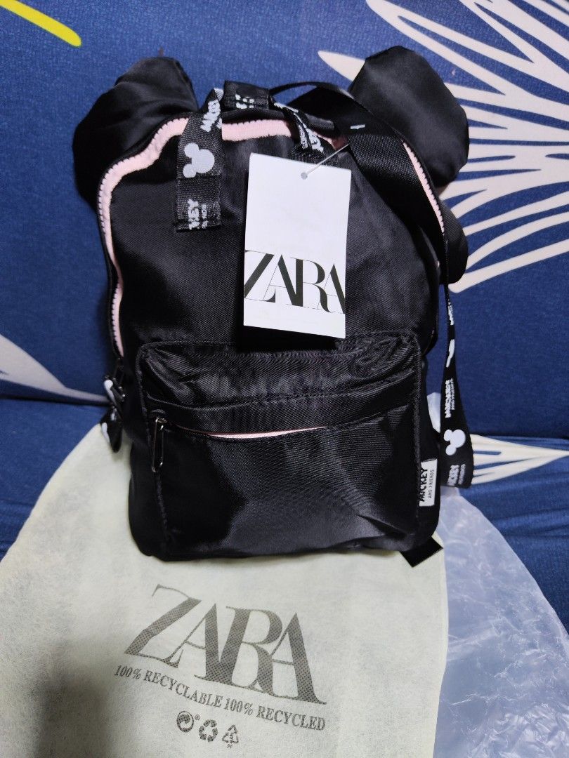 ORIG MICKEY AND FRIENDS X ZARA MINI BACKPACK, Women's Fashion, Bags ...