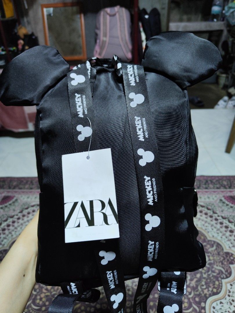 ORIG MICKEY AND FRIENDS X ZARA MINI BACKPACK, Women's Fashion, Bags ...