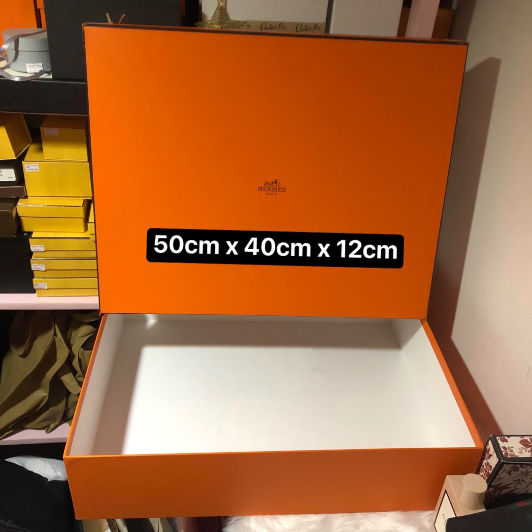 ‼️Original Hermes XL Box, Luxury, Bags & Wallets on Carousell