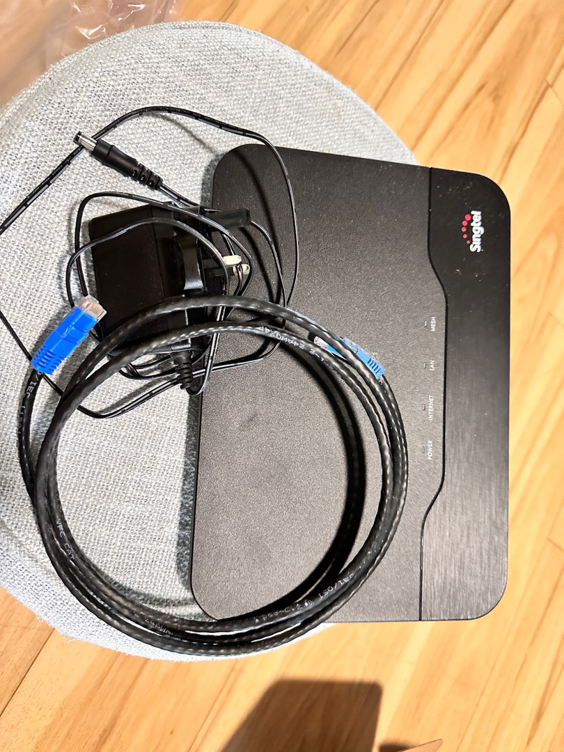 Original SingTel Router, TV & Home Appliances, Electrical, Adaptors ...