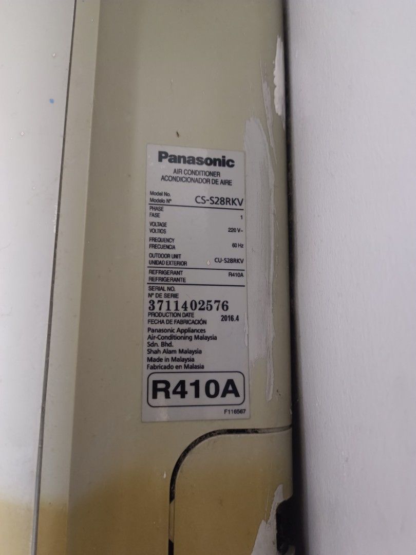 Panasonic 3HP Premium Inverter Split Type Econavi Dual Sensor with ...