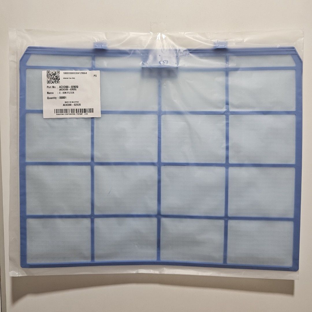 Panasonic aircon filter for 18k or 24k btu, TV & Home Appliances, Air ...