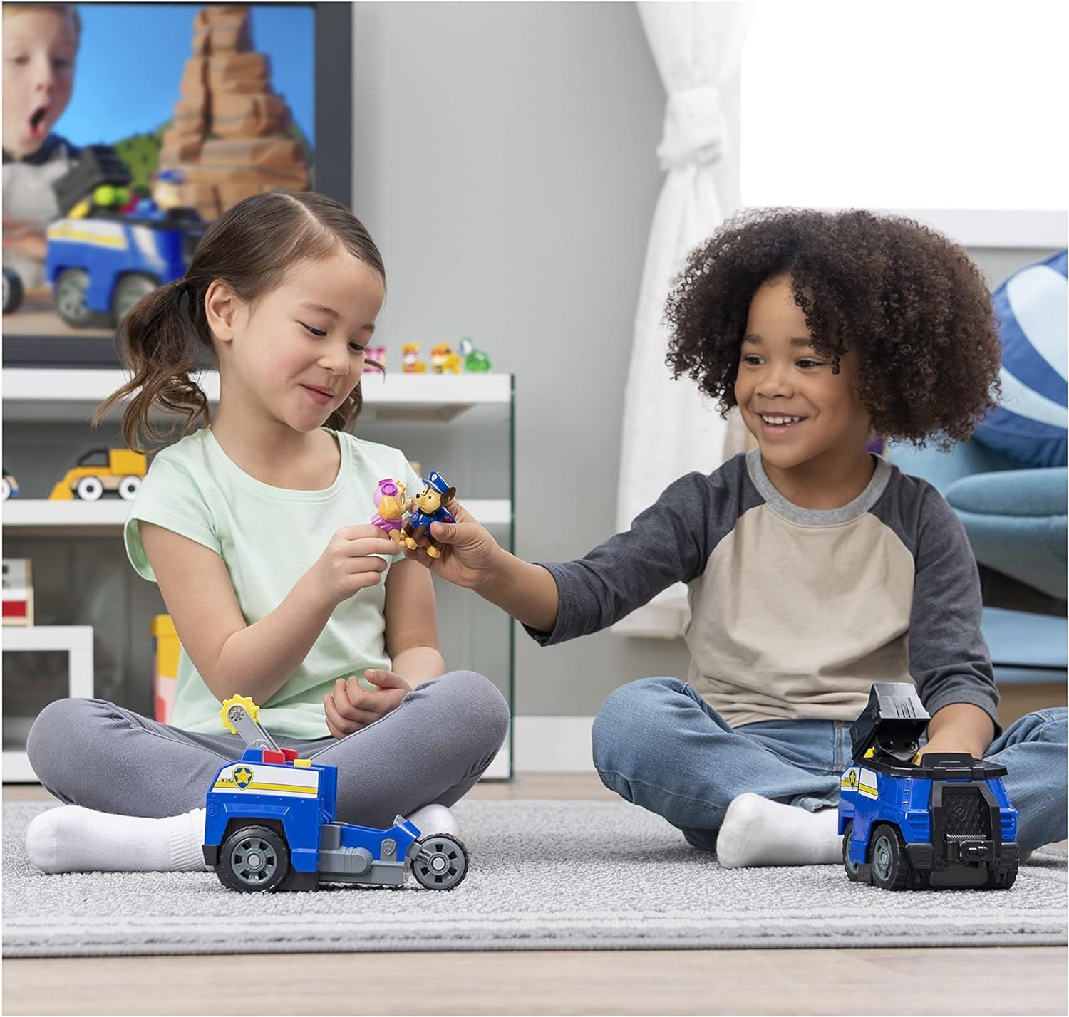 Paw Patrol 6056714 Chase Split-Second 2-in-1 Transforming Police ...