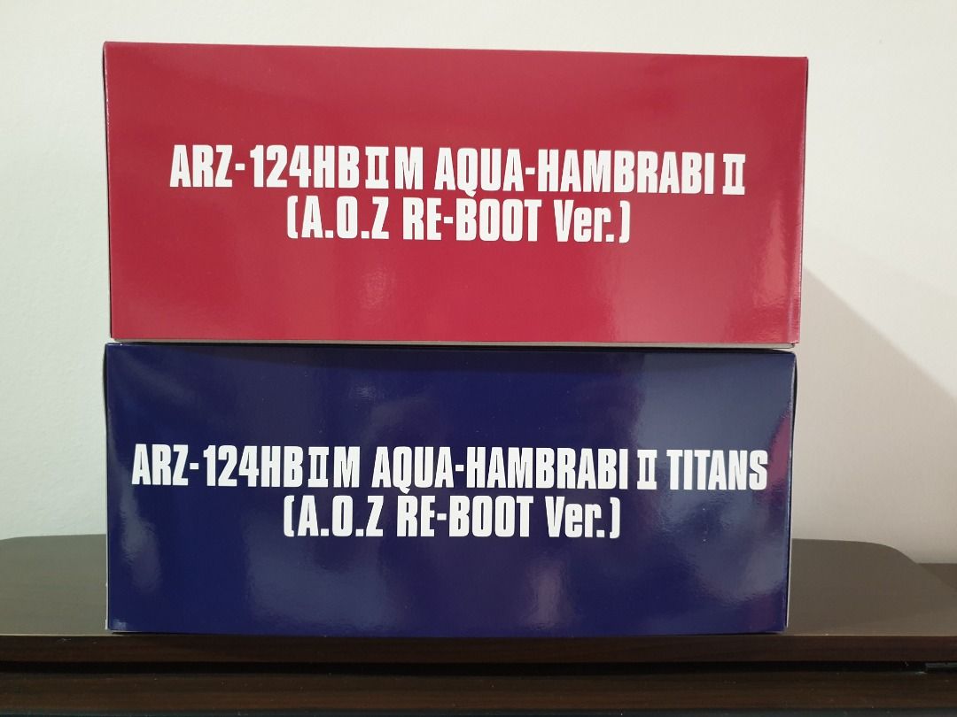 P-Bandai ARZ-124HB II M Aqua-Hambrabi II Bundle Set HG 1/144 (#gundam ...
