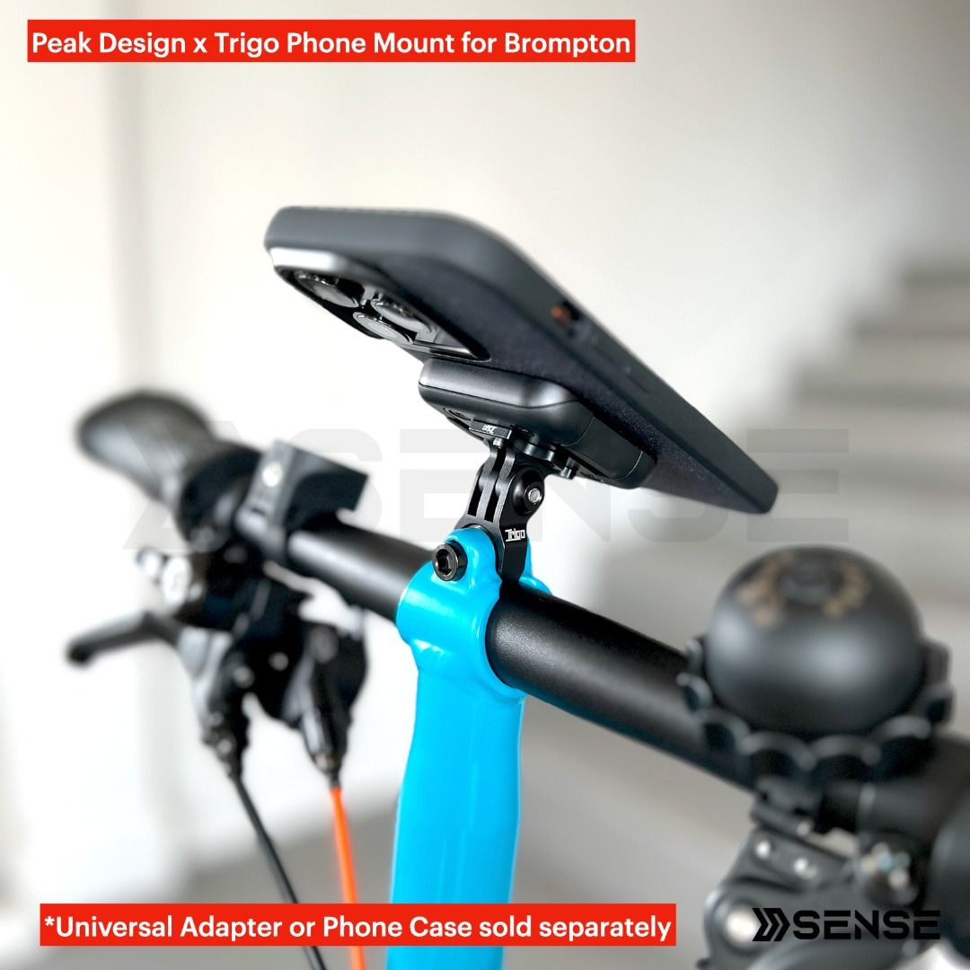 Peak Design x Trigo Phone Mount for Brompton, Sports Equipment ...