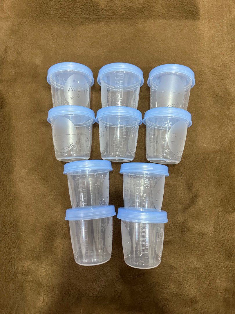 Philips avent breastmilk storage bottles 10pcs, Babies & Kids, Nursing ...