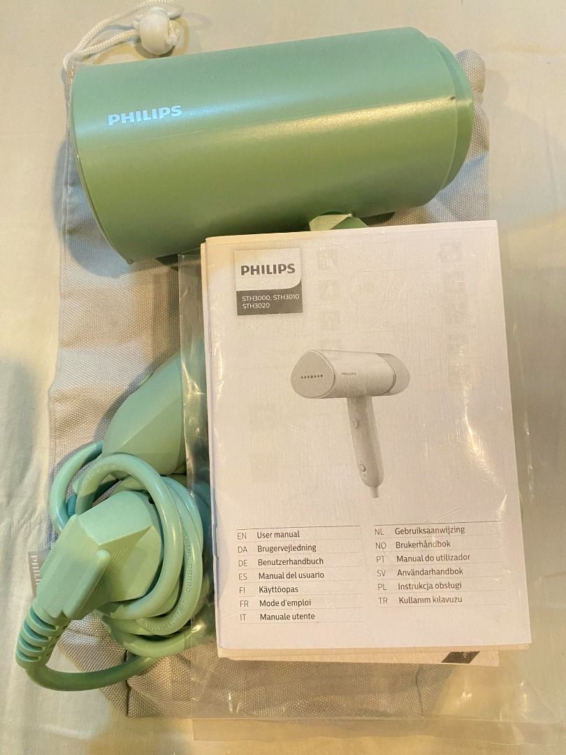 Philips [STH3010/70] 3000 Series Foldable Handheld Garment Steamer, TV ...