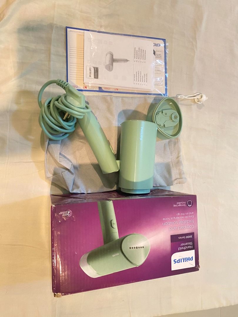 Philips [STH3010/70] 3000 Series Foldable Handheld Garment Steamer, TV ...
