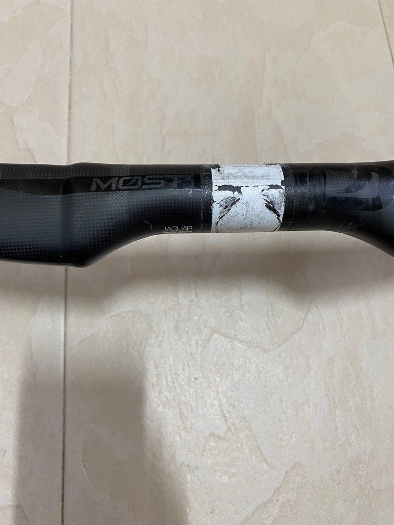 Pinarello Most Jaguar XFC Aero TiCR Carbon Road Handlebar (Matt-Black ...