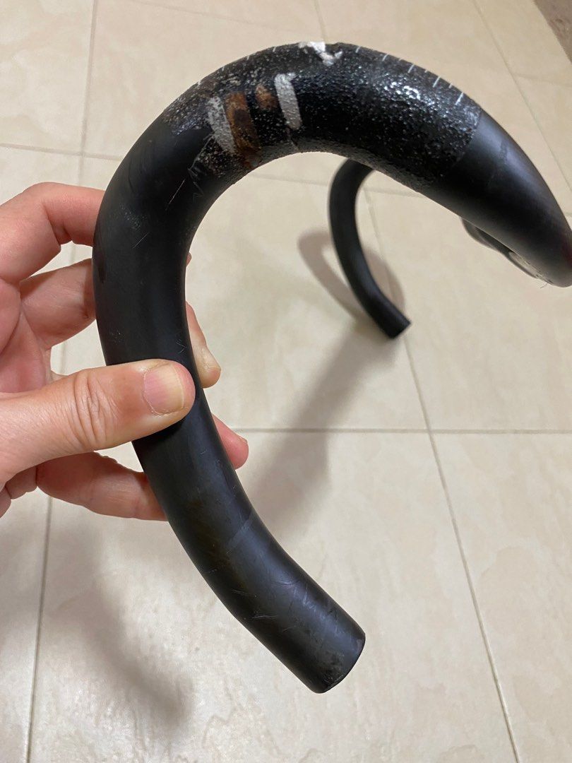 Pinarello Most Jaguar XFC Aero TiCR Carbon Road Handlebar (Matt-Black ...