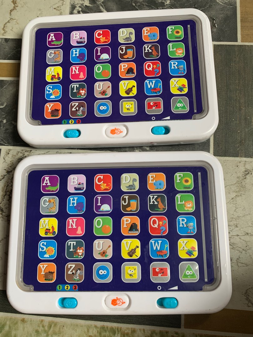 PlayGo Children's tablet, English/Spanish 350 Each, Hobbies & Toys ...