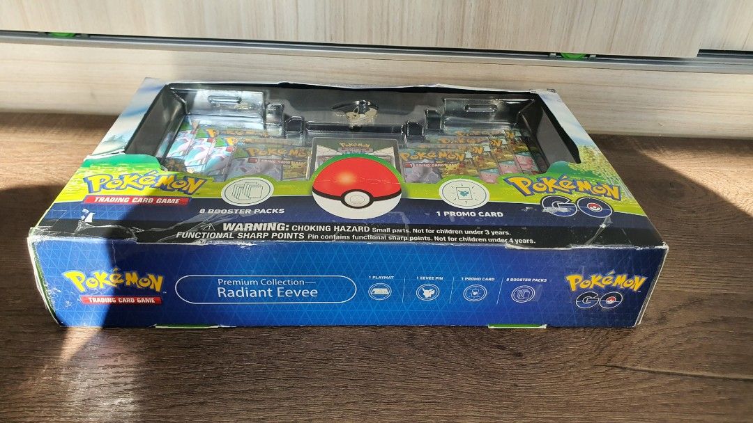 Pokemon Game Card - Eevee radiant Box, Hobbies & Toys, Toys & Games on ...