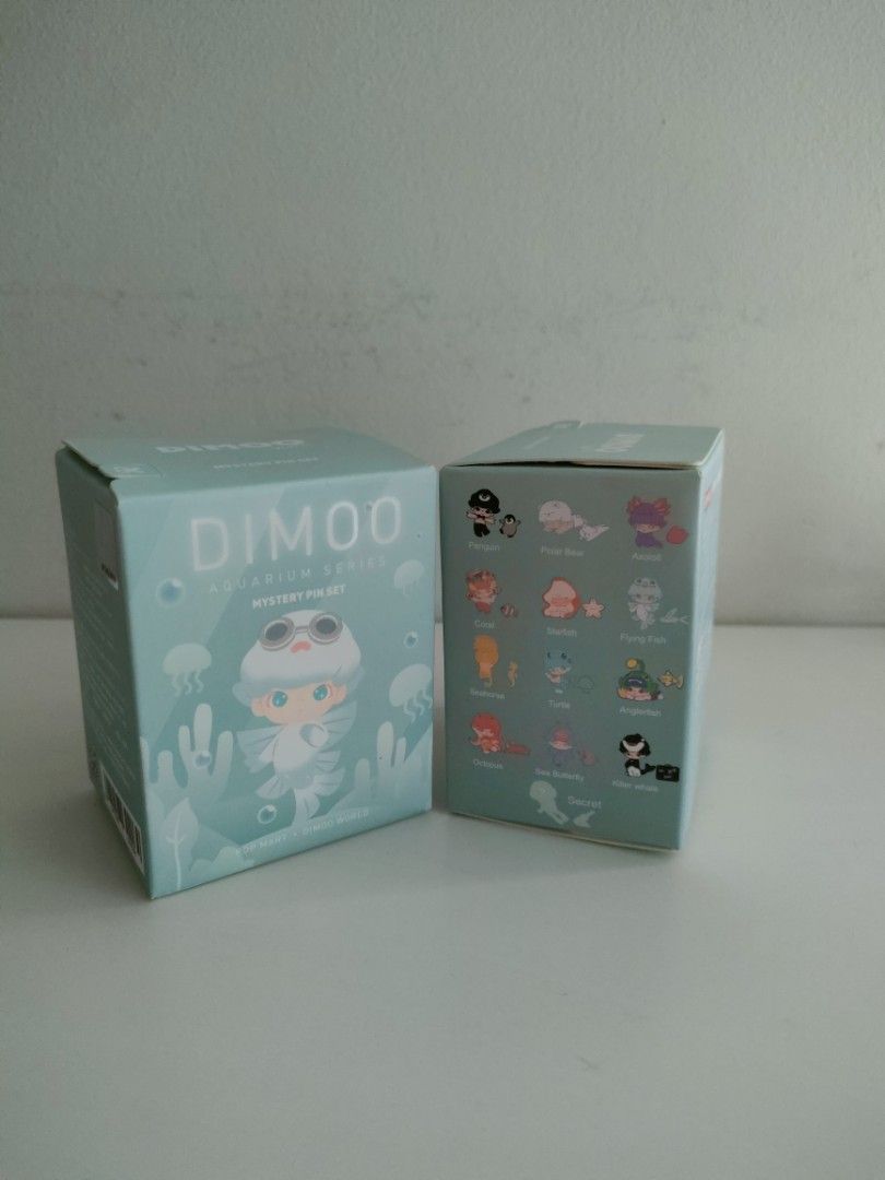 pop mart dimoo world aquarium series pin set blind box, Hobbies & Toys ...