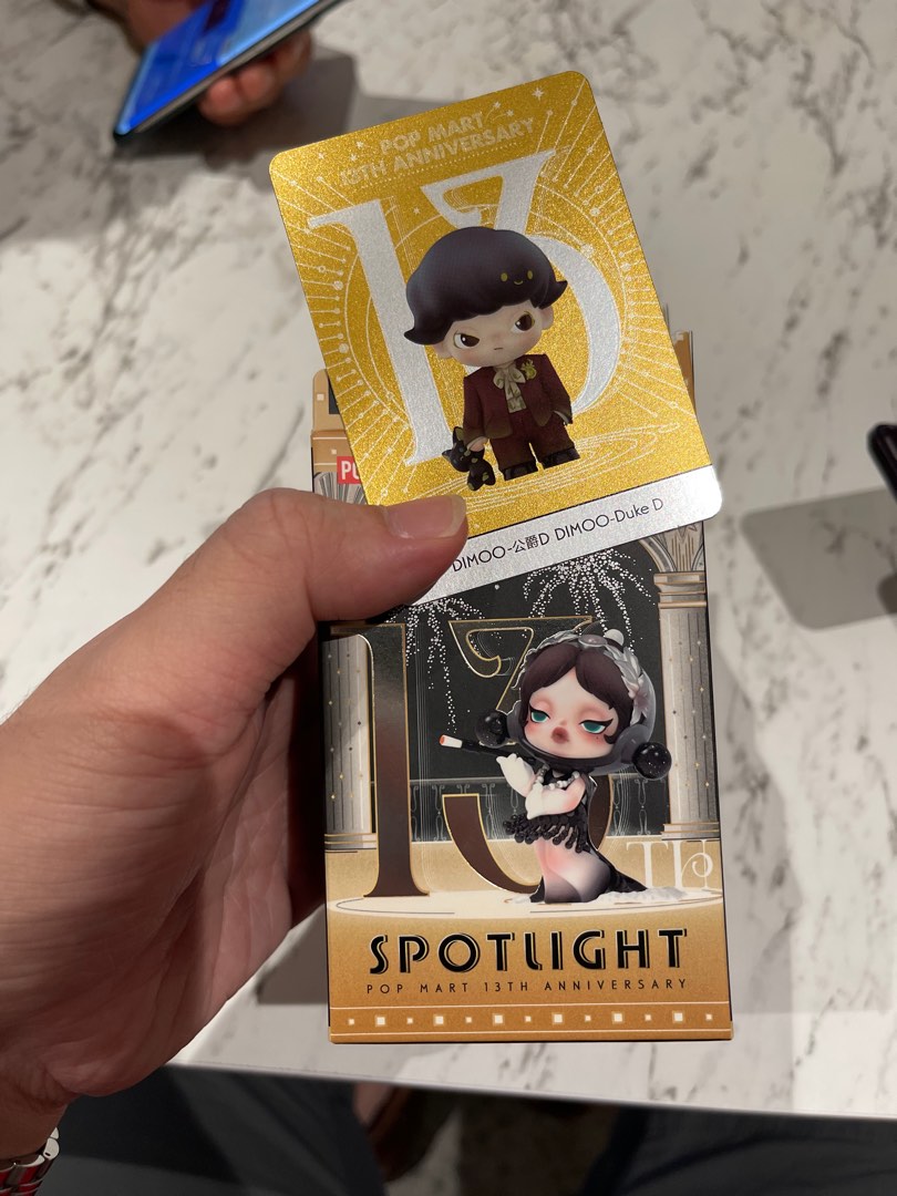 Popmart 13 year anniversary spotlight blind box - Dimo, Hobbies & Toys ...