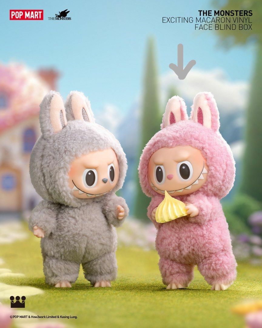 POPMART LABUBU MONSTER - EXCITING MACARON (BRAND NEW - LYCHEE BERRY ...