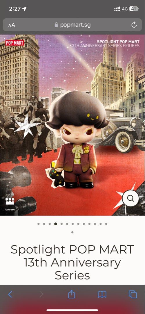 Popmart Spotlight 13 Anniversary (Dimoo,Molly, Cry Baby, Labubu ...