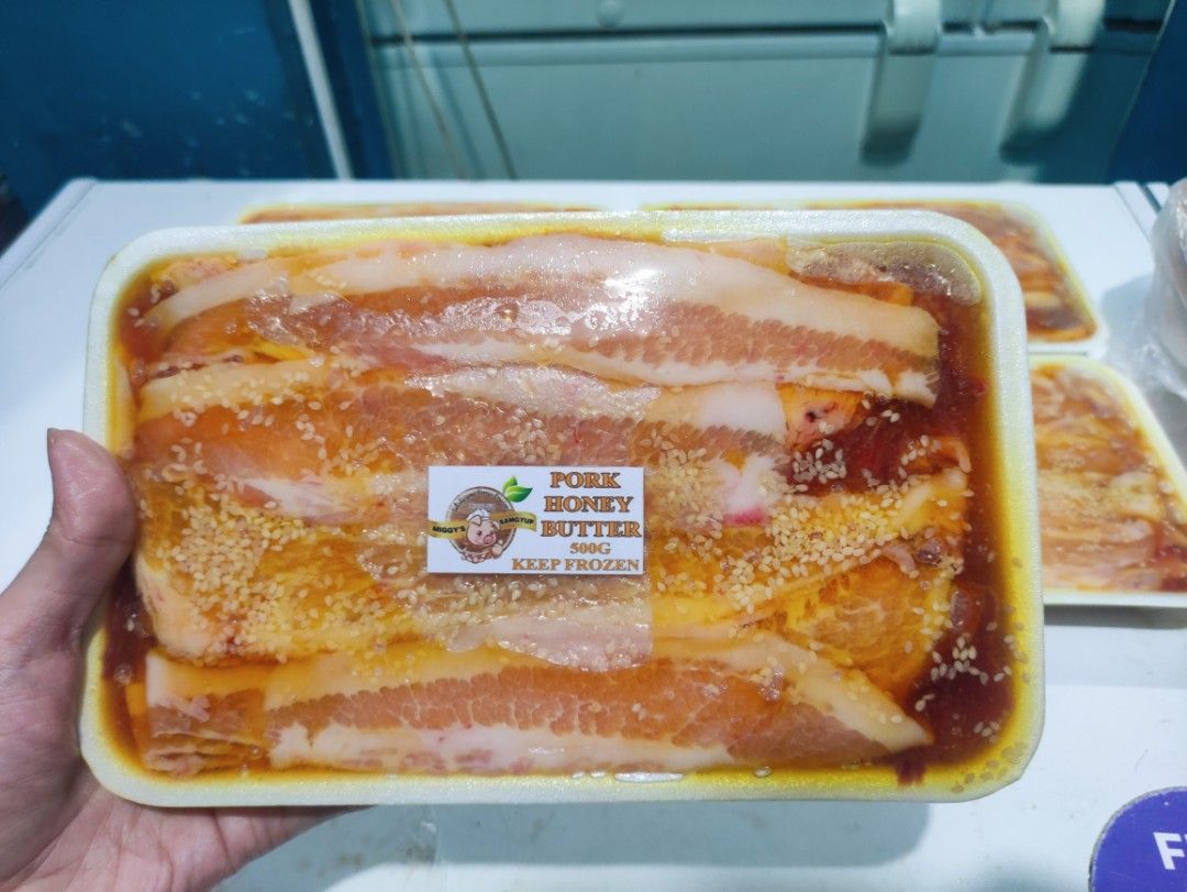 PORK SAMGYUP MEATS (Plain & Flavored), Food & Drinks, Chilled & Frozen ...