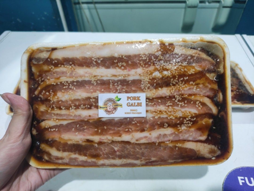 PORK SAMGYUP MEATS (Plain & Flavored), Food & Drinks, Chilled & Frozen ...