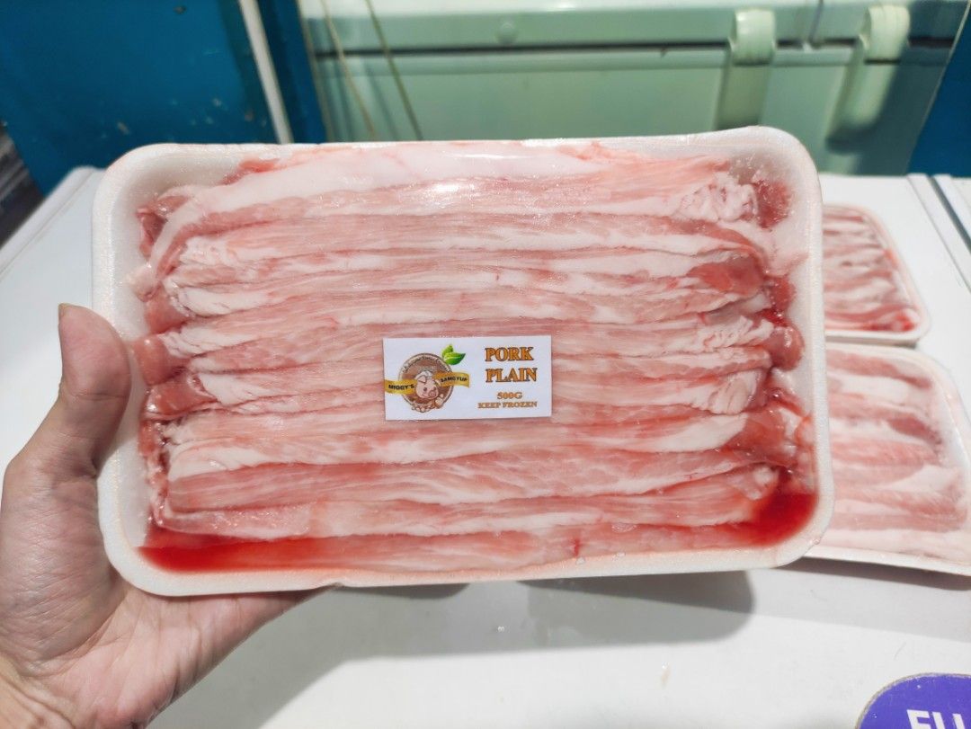 PORK SAMGYUP MEATS (Plain & Flavored), Food & Drinks, Chilled & Frozen ...