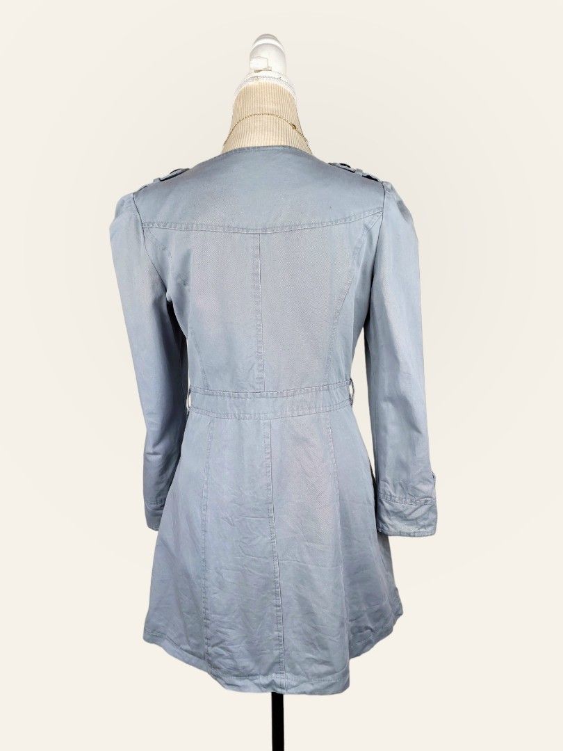 Powder blue coat, Women's Fashion, Coats, Jackets and Outerwear on ...