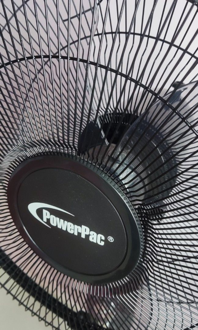 (Free Home Delivery) PowerPac 16 inches stand fan PPFS-30, Furniture ...
