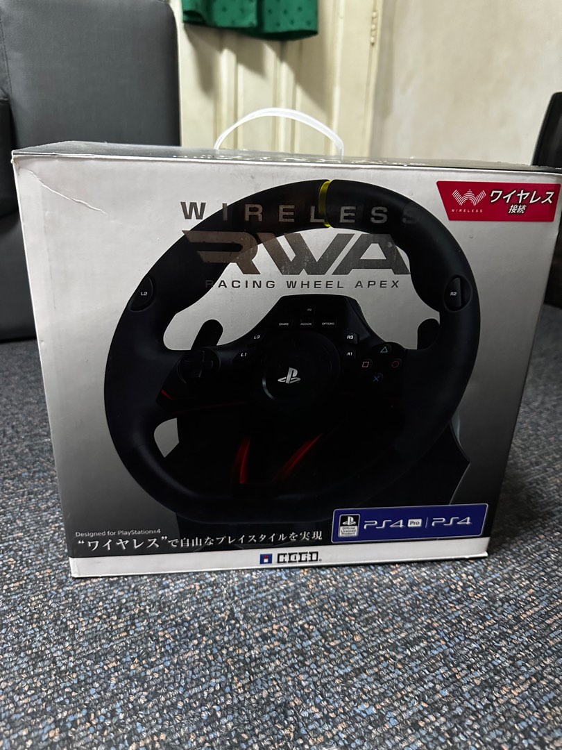 Pre loved wireless RWA racing wheel, Hobbies & Toys, Toys & Games on ...