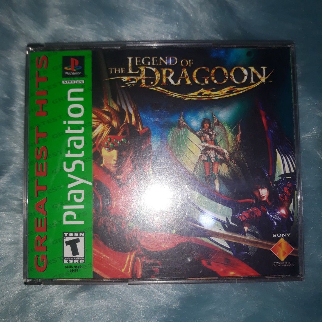 PS1 The Legend Of Dragoon (CIB) 4 Discs NTSC-U/C Greatest Hits Original ...