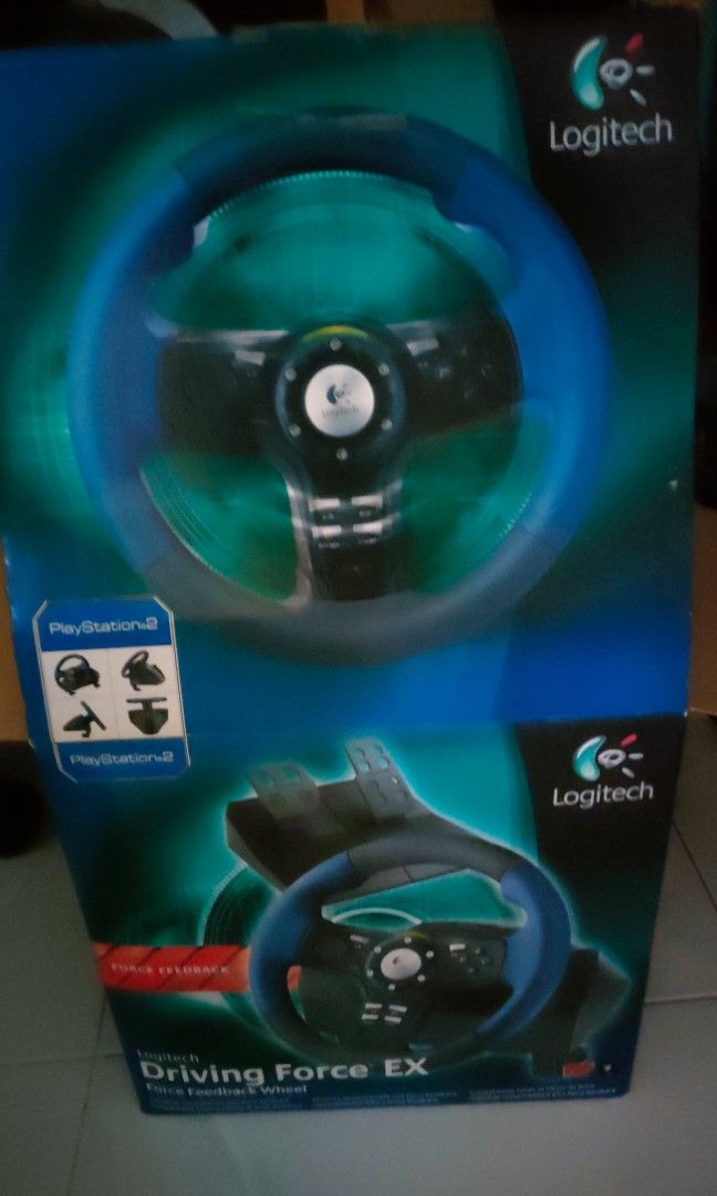 PS2 LOGITECH FORCE FEEDBACK EX GUNCON PANASONIC TV SET, TV & Home ...