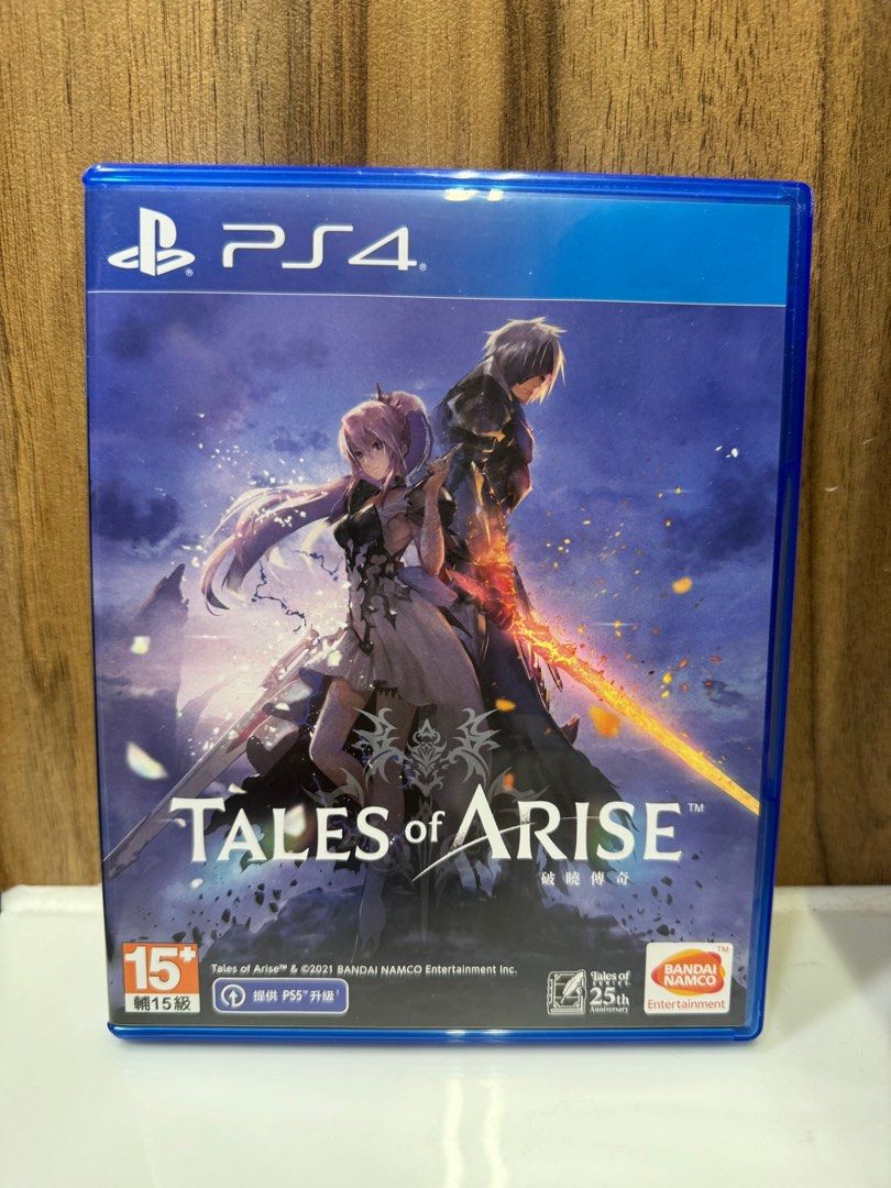 ps4 破曉傳奇 ps5 Tales of Arise rpg jrpg playstation 5 game 遊戲 光碟版 中文版 play station 5, 電子遊戲, 電子遊戲 ...