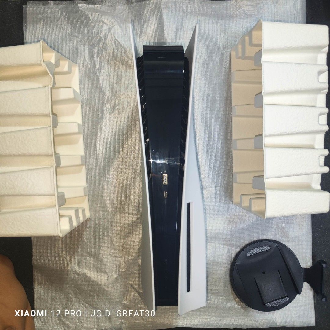 PS5 Sony PlayStation Disc Edition Complete with Warranty Receipt, Video ...