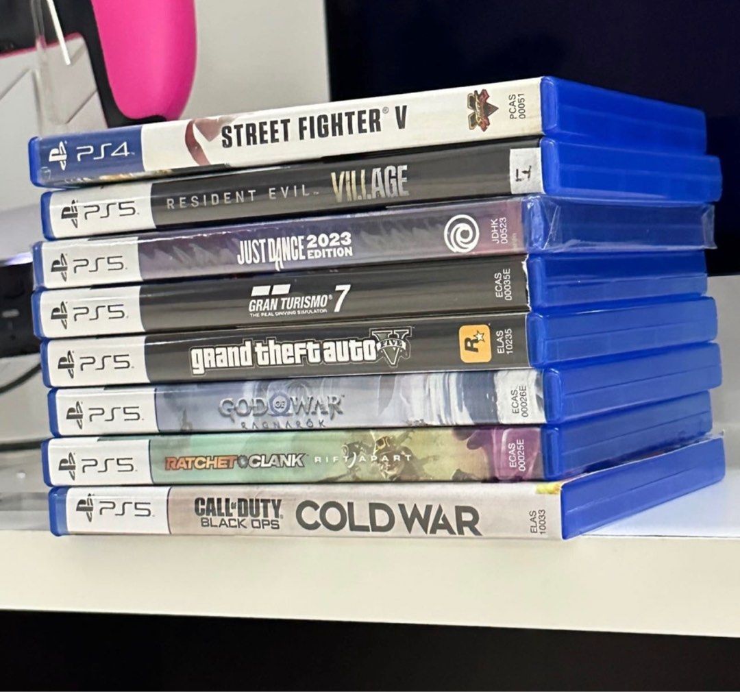 Ps 5 take all with console and games, Video Gaming, Video Game Consoles ...