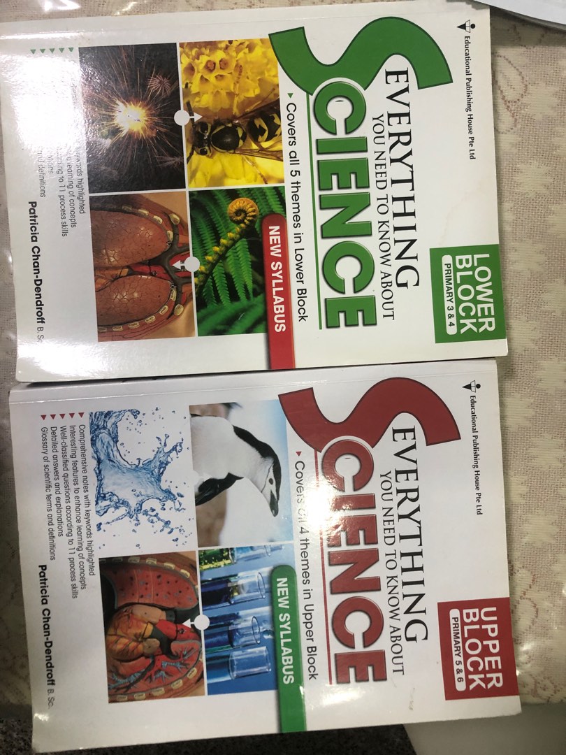 PSLE Science textbooks, Hobbies & Toys, Books & Magazines, Textbooks on ...