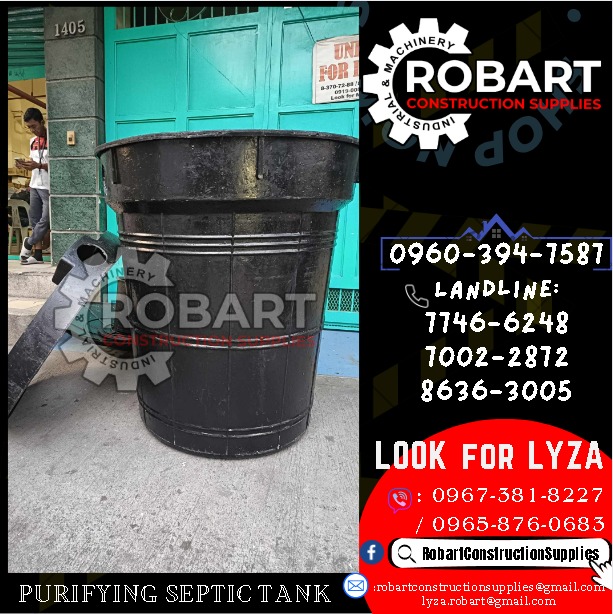 Purifying Septic Tank, Commercial & Industrial, Construction Tools ...